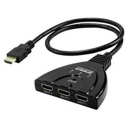 SpeaKa Professional SP-HDSW-200 3 Port HDMI-Switch Ultra HD-f&auml;hig 7680 x 4320 Pixel