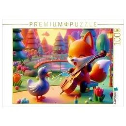Calvendo Puzzle Ein Motiv aus dem Kalender Kunterbunte Kindertr&auml;ume 1000 Teile Lege-Gr&ouml;&szlig;e 64x48cm Foto-Puzzle f&uuml;r gl&uuml;ckliche Stunden