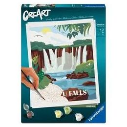 Ravensburger CreArt, Malen nach Zahlen Adults Trend - Iguazu Wasserf&auml;lle