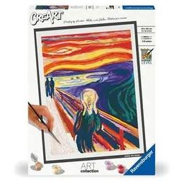 Ravensburger CreArt, Malen nach Zahlen Art Collection - Der Schrei (Munch)