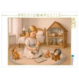 Calvendo Puzzle Nesth&auml;kchen und ihre Puppen 1000 Teile Lege-Gr&ouml;&szlig;e 64x48cm Foto-Puzzle f&uuml;r gl&uuml;ckliche Stunden