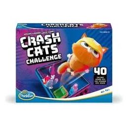ThinkFun Crash Cats Challenge - Logikspiel ab 8 Jahre