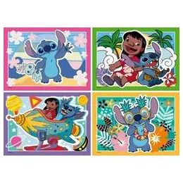 Ravensburger Kinderpuzzle 4x35 Teile - Disney Stitch 12004178 1 St.