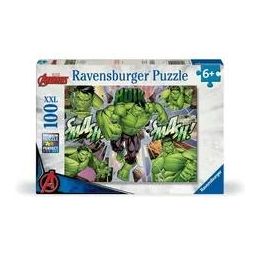 Ravensburger Kinderpuzzle 100 XXL Teile - Marvel Avengers - Der unglaubliche Avenger