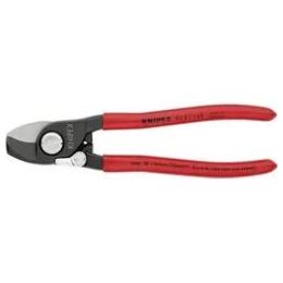 Knipex 95 21 165 Kabelschere Geeignet f&uuml;r (Abisoliertechnik) Alu- und Kupferkabel, ein- und mehrdr&auml;htig 15 mm 50 mm2