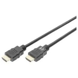 Digitus HDMI Anschlusskabel HDMI-A Stecker, HDMI-A Stecker 2.00 m Schwarz DB-330123-020-S 4K UHD, Audio Return Channel HDMI-Kabel