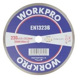WorkPro GSOSCR-4 Diamanttrennscheibe 230 mm 1 St. Keramik, Porzellan, Marmor, Mauerwerk, Glas, Kalkstein, Granit, Naturstein, Sandstein