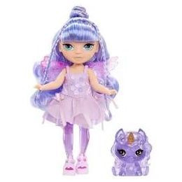 MGA Entertainment Rainbow High Littles Rainbow Fantasy Fairies Doll- Amethyst (purple)