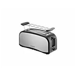 Michelino 4 Scheiben Toaster satinierter Edelstahl