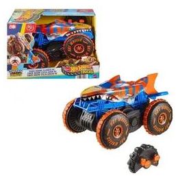 Hotwheels Hot Wheels Monster Trucks Tiger Shark Climber RC-Fahrzeug, batteriebetriebener Spielzeug-Truck mit Fernbedienung