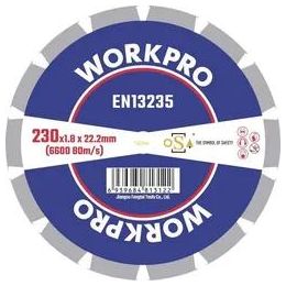 WorkPro GSOSSE-4 Trennscheibe 230 mm 1 St. Keramik, Porzellan, Marmor, Mauerwerk, Glas, Kalkstein, Granit, Naturstein, Sandstein