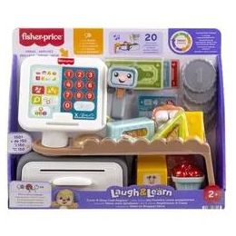 Fisher-Price elektrisches Lernspielzeug f&uuml;r Kleinkinder Lernspa&szlig; Meine erste Spielkasse, mehrsprachige Version