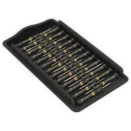Wera Kraftform ESD Micro Big Pack 1 ESD Schraubendreher-Set 25teilig Kreuzschlitz Phillips, TORX, TORX Plus, Pentalobe, Schlitz, Innen-Sechskant
