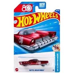 Hot Wheels Mattel Dream Mobile, Sammelfigur, Spielzeugauto zum 80-j&auml;hrigen Jubil&auml;um von Mattel im Ma&szlig;stab 1:64