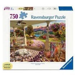 Ravensburger Erwachsenenpuzzle 750 Large Pieces - Entspannung auf der Veranda