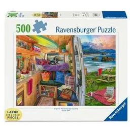 Ravensburger Erwachsenenpuzzle 500 Large Pieces - Beim Camping