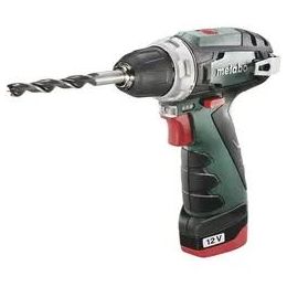 Metabo PowerMaxx BS Basic 600984000 Akku-Bohrschrauber 12 V 2.0 Ah Li-Ion inkl. 2. Akku, inkl. Ladeger&auml;t