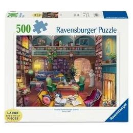 Ravensburger Erwachsenenpuzzle 500 Large Pieces - Magische B&uuml;cherwelt