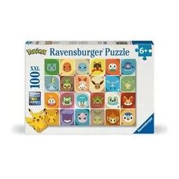 Ravensburger Kinderpuzzle 100 XXL Teile - Pok&eacute;mon - Pok&eacute;mon Gesichter