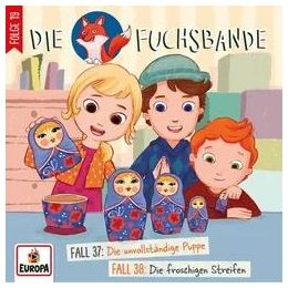 Folge 19: Fall 37: Die unvollst&auml;ndige Puppe / Fall 38: Die froschigen Streifen