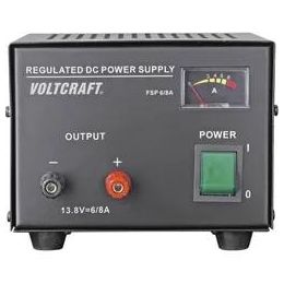 Voltcraft FSP-1136 Labornetzger&auml;t, Festspannung 13.8 V/DC 6A 85W Anzahl Ausg&auml;nge 1 x
