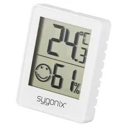 sygonix Thermo-/Hygrometer Wei&szlig; SY-5267052