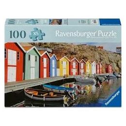 Ravensburger Erwachsenenpuzzle 100 XL-Teile - Bunte H&auml;user in Schweden