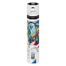 Ravensburger CreArt, Malen nach Zahlen Art Collection - Blaues Pferd (Franz Marc)