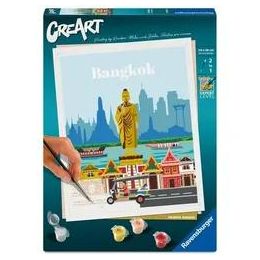 Ravensburger CreArt, Malen nach Zahlen Citys - Farbenfrohes Bangkok