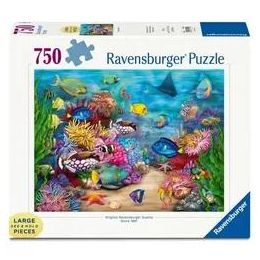 Ravensburger Erwachsenenpuzzle 750 Large Pieces - Tropisches Riffleben