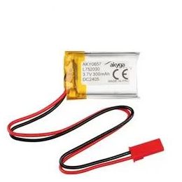 Akyga LP752030 Akkupack x Spezial-Akku LiPo 3.7V 300 mAh