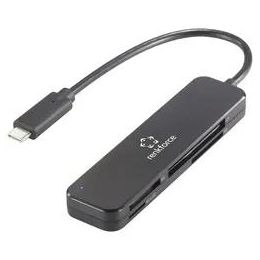Renkforce RF-PCR-230 Externer Speicherkartenleser USB-C&reg; (USB 3.2 Gen 1) Schwarz