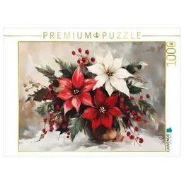 Calvendo Puzzle Weihnachtssterne 1000 Teile Lege-Gr&ouml;&szlig;e 64x48cm Foto-Puzzle f&uuml;r gl&uuml;ckliche Stunden