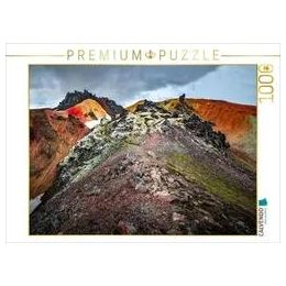 Calvendo Puzzle Island, Lavafeld in der N&auml;he des Vulkans Brennisteinsalda 1000 Teile Lege-Gr&ouml;&szlig;e 64x48cm Foto-Puzzle f&uuml;r gl&uuml;ckliche Stunden
