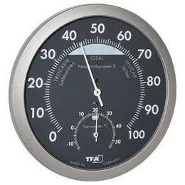 TFA Dostmann 45.2043.51 Thermo-/Hygrometer Anthrazit, Silber 45.2043.51