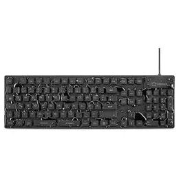 Renkforce RF-3561816 USB Tastatur Deutsch, QWERTZ Schwarz Silikonmembran vollversiegelt IP68