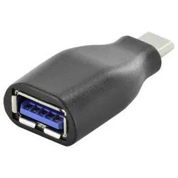 Digitus USB 3.2 Gen 1 (USB 3.0) Adapter [1x USB-C&reg; Stecker - 1x USB 3.2 Gen 1 Buchse A (USB 3.0)] AK-300506-000-S
