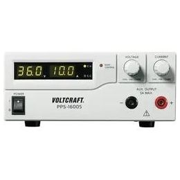 Voltcraft PPS-16005 Labornetzger&auml;t, einstellbar 1 - 36 V/DC 0 - 10 A 360 W USB, Remote programmierbar Anzahl Ausg&auml;nge 2 x