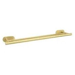 Wenko Turbo-Loc&reg; Badetuchstange Duo Mod. Orea Gold, 60 cm, Befestigen ohne bohren