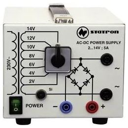 Statron Ger&auml;tetechnik GmbH Statron 5359.3 Labornetzger&auml;t, einstellbar 2 - 14 V/AC 5A 75W Anzahl Ausg&auml;nge 2 x