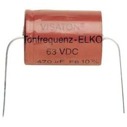 VISATON Bipolar Elco 100 UF Lautsprecher-Kondensator 100 &mu;F