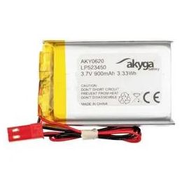 Akyga LP523450 Akkupack x Spezial-Akku LiPo 3.7V 900 mAh
