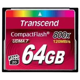 Transcend Premium 800x CF-Karte 64 GB