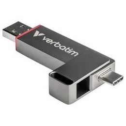 Verbatim Dual QuickStick USB-Stick Retail 512 GB Silber 32042 USB-C&reg; (USB 3.2 Gen 1), USB-A (USB 3.2 Gen 1)