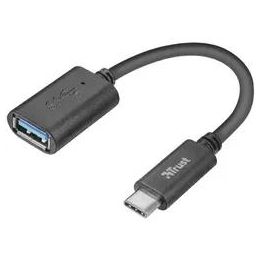 Trust USB 2.0 Adapter [1x USB-C&reg; Stecker - 1x USB 3.2 Gen 1 Buchse B (USB 3.0)] 9.00cm
