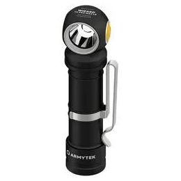 Armytek Wizard C2 Pro Max LR White LED Taschenlampe mit G&uuml;rtelclip, mit Holster akkubetrieben 3870 lm 151 g