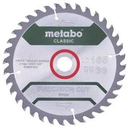 Metabo PRECISION CUT WOOD CLASSIC 628659000 Kreiss&auml;geblatt 160 x 20 x 1.4 mm Z&auml;hneanzahl: 36 1 St.