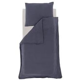 Tr&auml;umeland Kinderbettw&auml;sche TR&Auml;UMELAND "Bio-Baumwolle", blau, B/L: 135cm x 200cm, 1 Stk., 1 Stk., Musselin, B/L: 80cm x 80cm, 2 Stk., Musselin, Obermaterial: 100% Baumwolle, Bettw&auml;sche, GOTS zertifiziert - Bio-Baumwolle
