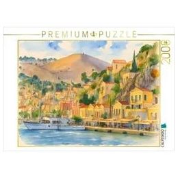 Calvendo Puzzle Symi, Dodekanes Insel 2000 Teile Lege-Gr&ouml;&szlig;e 90x67cm Foto-Puzzle f&uuml;r gl&uuml;ckliche Stunden