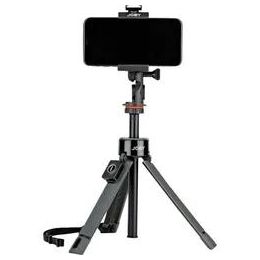 Joby GripTightTM PRO TelePodTM Tripod 1/4 Zoll Arbeitsh&ouml;he=20.8 - 63.5 cm Schwarz F&uuml;r Smartphones und GoPro, inkl. Smartphonehalter